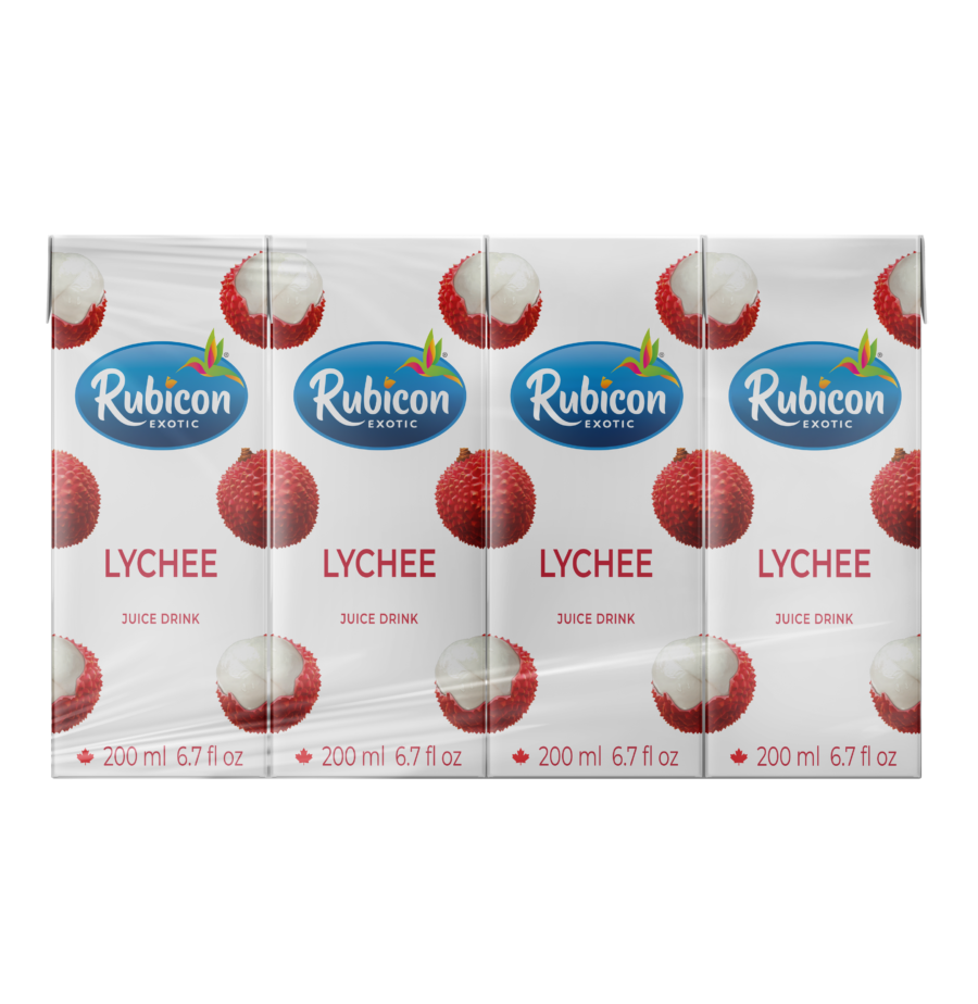 Rubicon Classic Lychee Juice Multipack of 4, 200 ml - BIG | Business ...