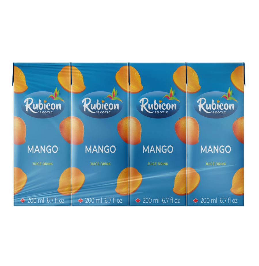 Rubicon Classic Mango Juice Multipack of 4, 200 ml - BIG | Business ...