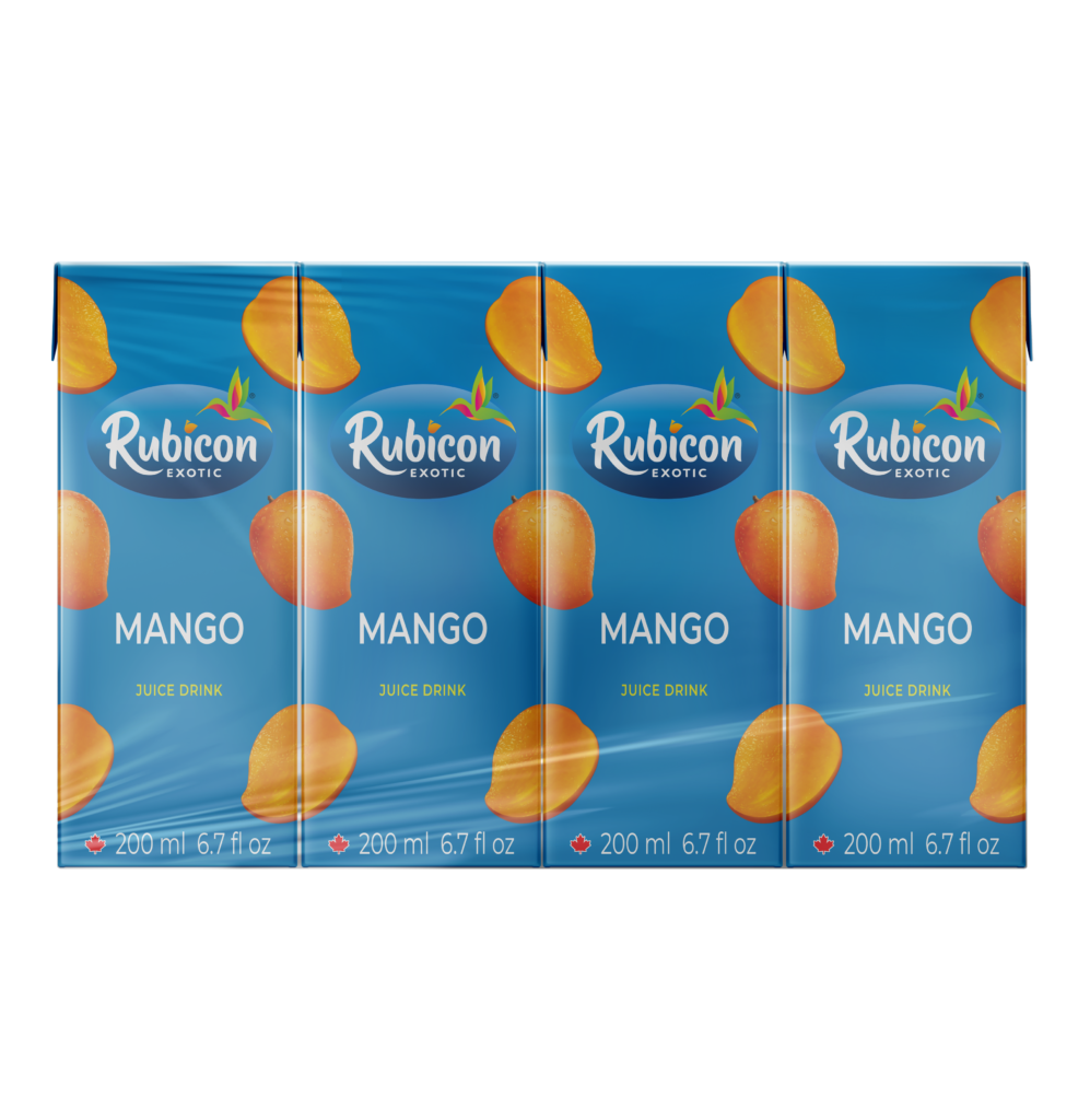 Rubicon Classic Mango Juice Multipack of 4, 200 ml - BIG | Business ...